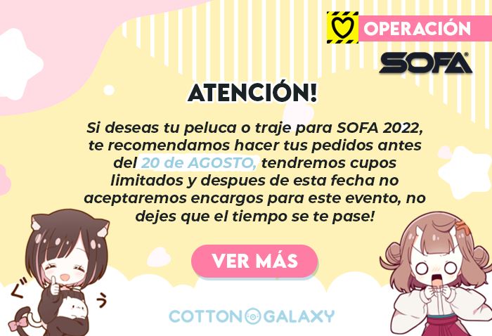 Tienda Cosplay Colombia | Cotton Galaxy | Donde comprar Cosplay