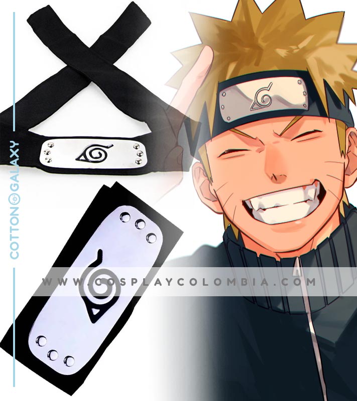 Bandana Naruto Bogota Cotton Galaxy Tienda Cosplay Colombia