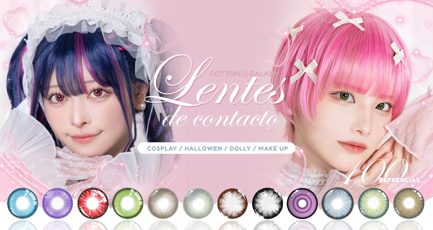Tienda Cosplay Colombia | Cotton Galaxy | Pelucas y Lentes