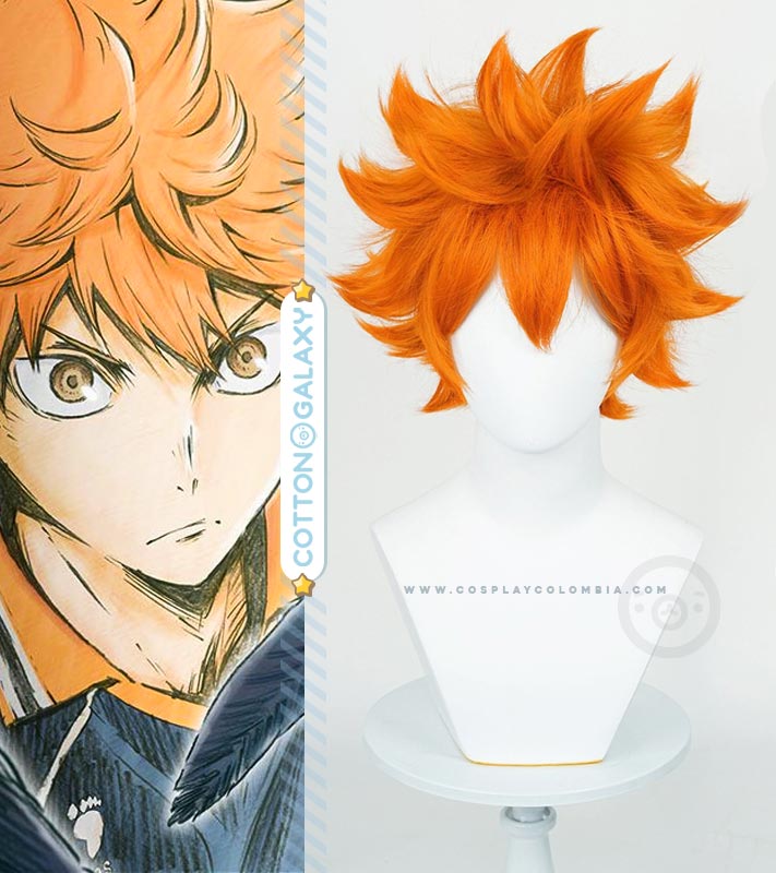 Shouyou Hinata Peluca Cosplay | Cotton Galaxy | Tienda Cosplay
